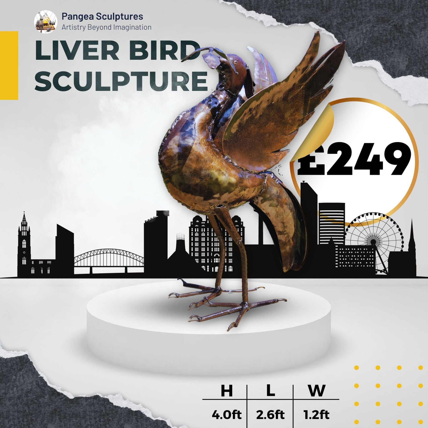 Liver Bird (3 Sizes)