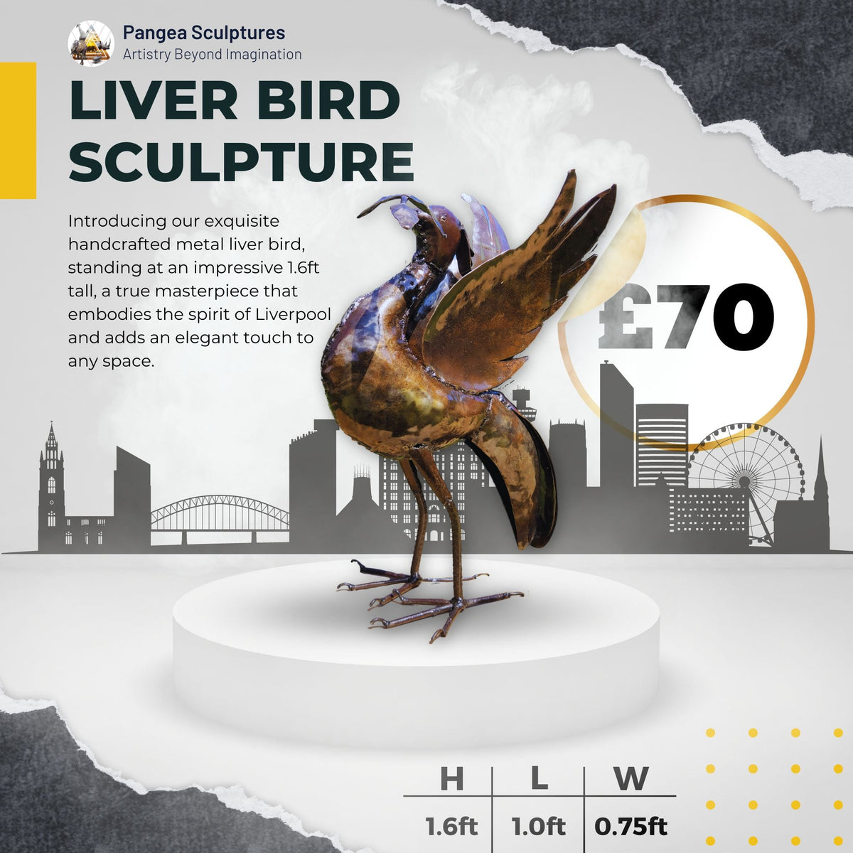 Liver Bird (3 Sizes)