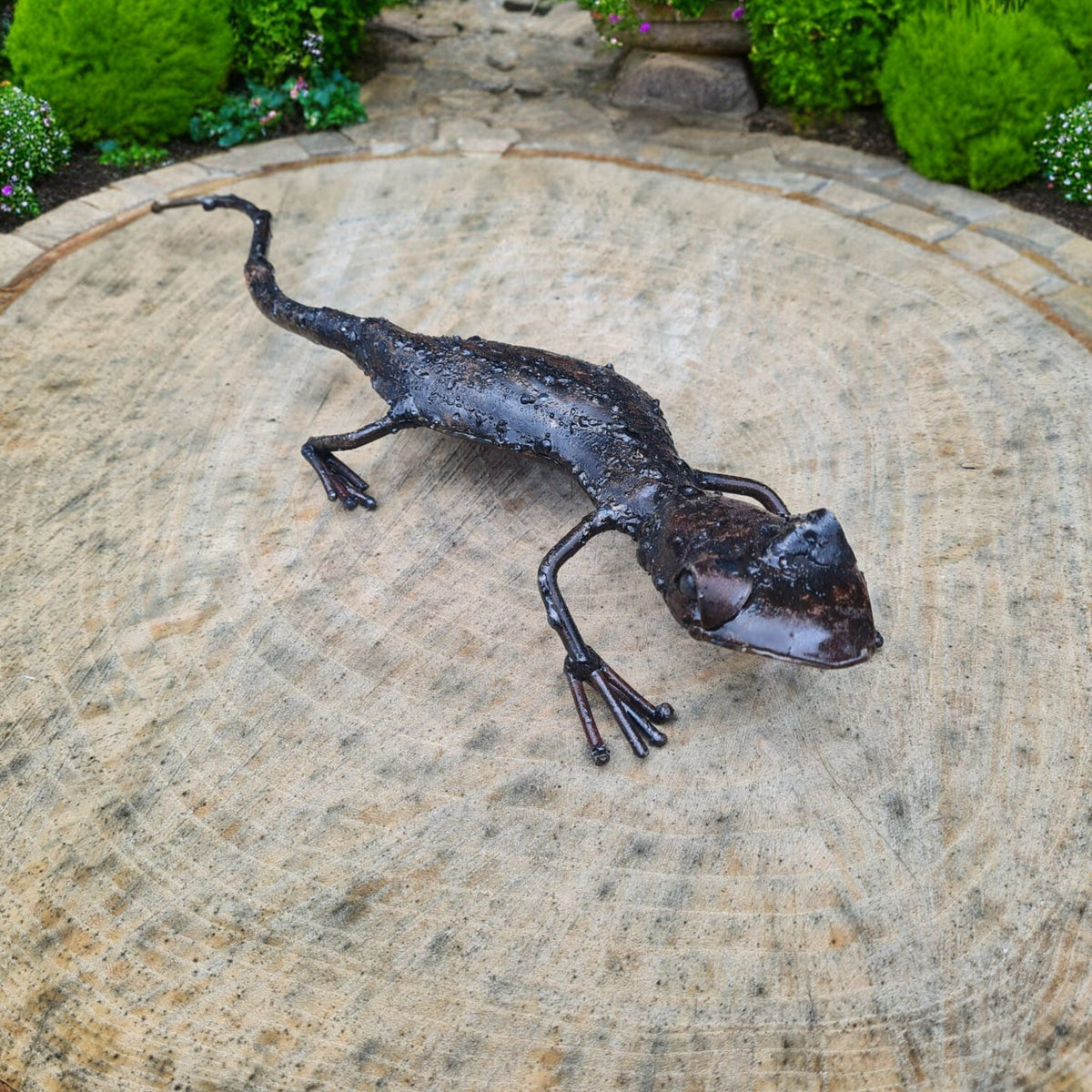 Lizard Metal Sculpture