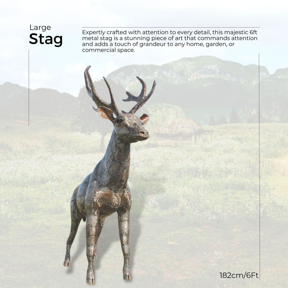 Stag & Horse Sculptures